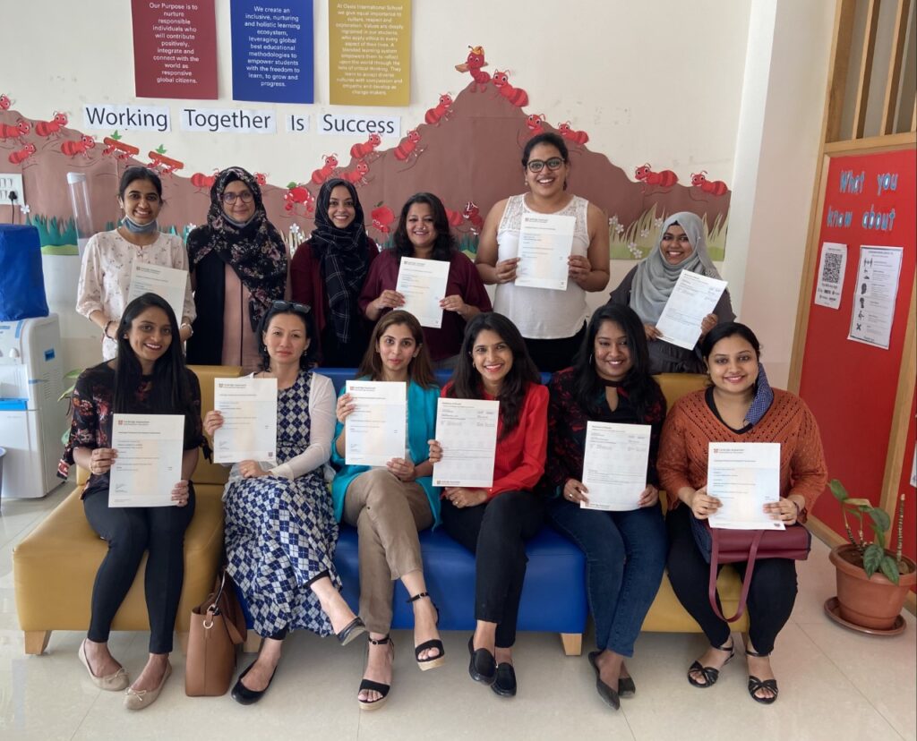 Teacher Training - Oasis International School, ISO 21001:2018 certified